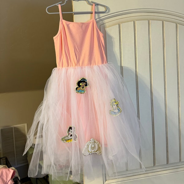 IRON ON Embroidered Princess Patches- Cinderella Patch- Ariel Patch ...