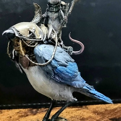 Akhekh Dream Dragon 3d Printed Miniature With Decorative Base - Etsy UK