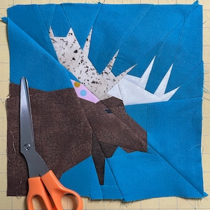 Robin Paper Pieced Quilt Block Pattern PDF | Etsy