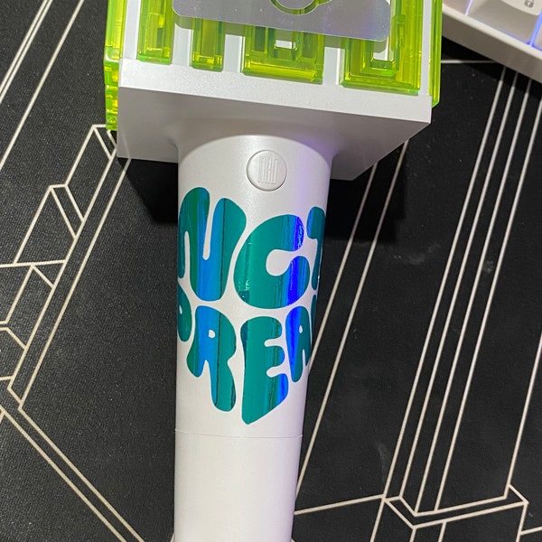 NCT DREAM Hello Future Logo Lightstick Neobong Vinyl Decal Sticker - Etsy