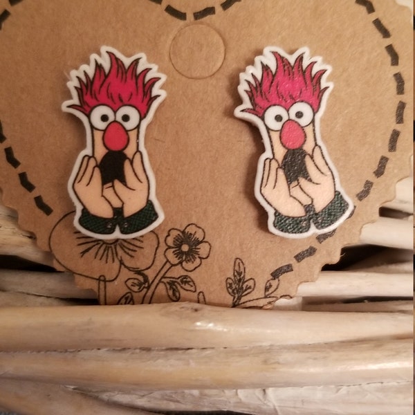 Choose a Pair - the Muppets Inspired Stud Earrings - Etsy