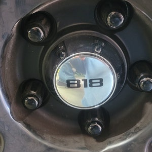 Metal Stickers Custom Car / Wheels Center Cap Logo Badge Wheel Trims ...