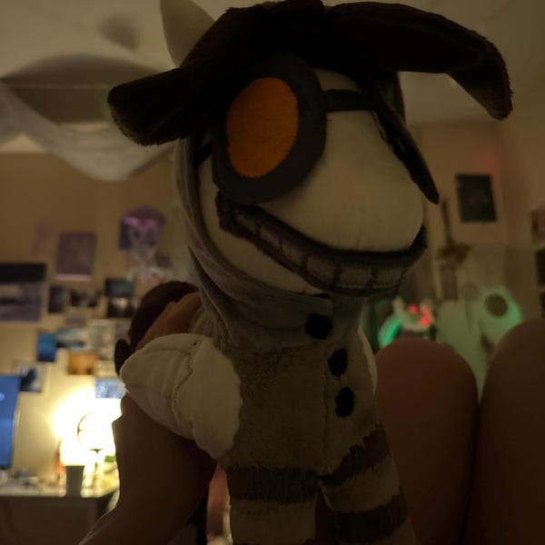 Bunny, Inspired by Walten Files Wiki, Custom Plush Toy - Etsy