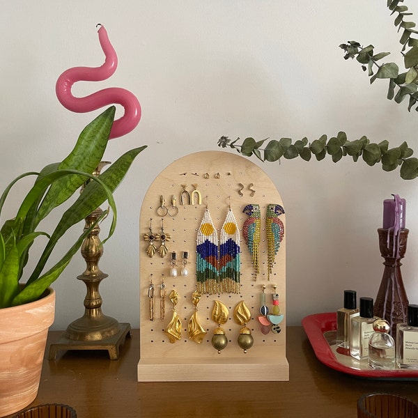 PEGGY LARGE | Stud Earring Display, Earring Stand, Earring Holder ...