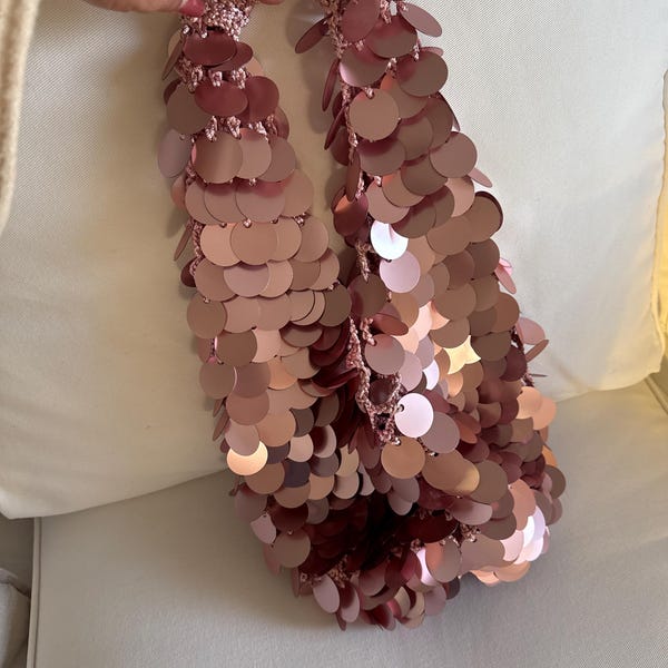 Luxury Bag, Handmade Sequin Clutch, Party Sequin Clutch, Handmade ...