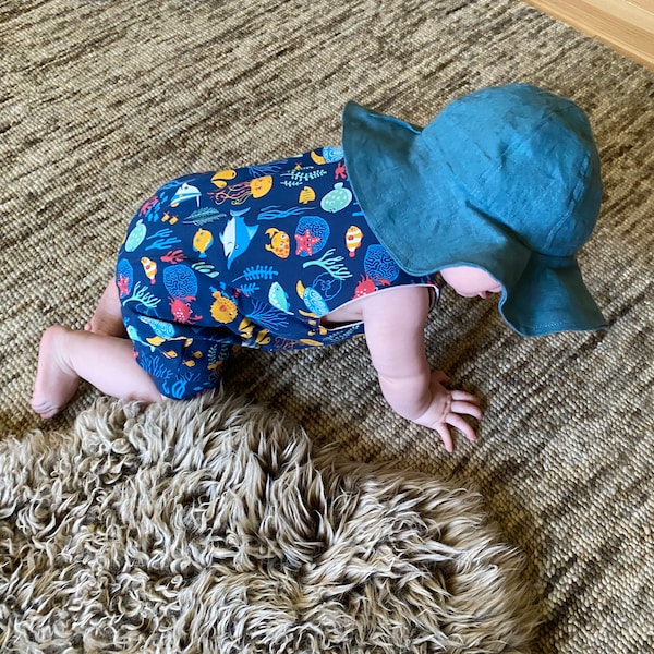 Eze Sun Hat PDF Sewing Pattern, Including Sizes XXS-XL (between 13"-22 ...