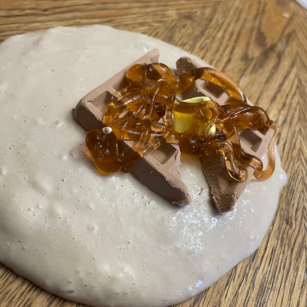 DIY Belgian Waffle Slime - Etsy