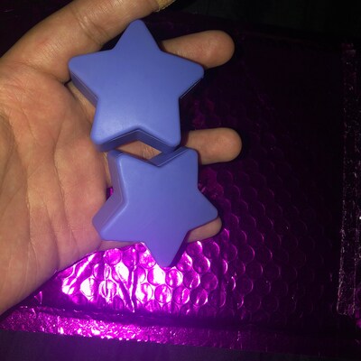 ROLLERSTUFF TWINKLE TOES Star Toe Stops, Periwinkle Twinkle pair - Etsy