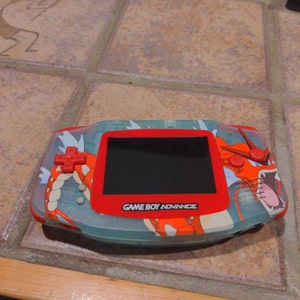 Sonic and Amy custom Nintendo Gameboy advance shell housing | Etsy