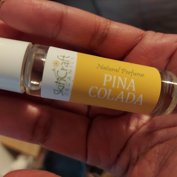 Pineapple Coconut Pina Colada Natural Fragrance Roll on Perfume Oil ...