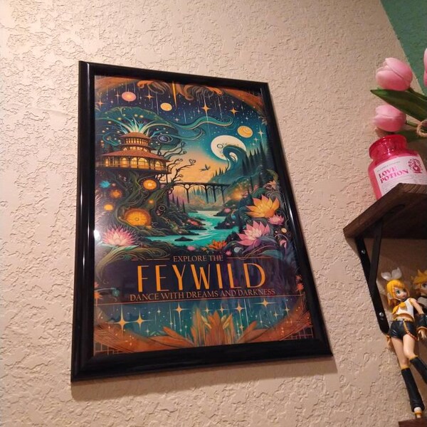 Dnd Tarot Poster, the Rogue, Art Nouveau, Dungeons and Dragons Wall Art ...