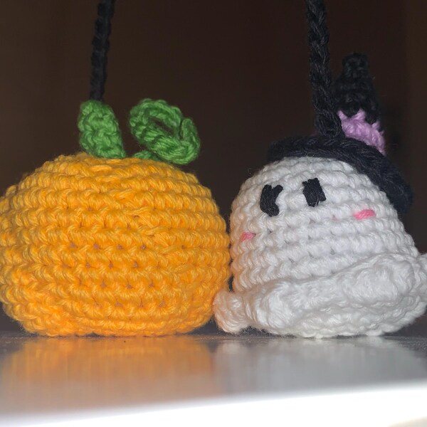 Pumpkin Crochet Pattern, Ghost Crochet Pattern, Halloween Crochet ...