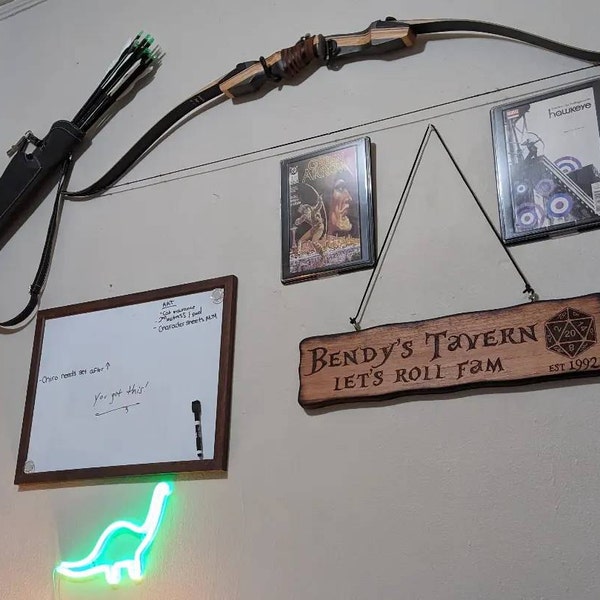 Dungeons and Dragons Wall Sign - Personalized Dnd Tavern Sign - Roll ...