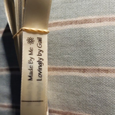 38mm Custom Printed Sew in Loop Labels - Etsy UK