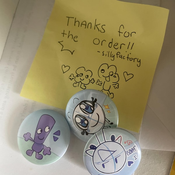 ANIMATIC BATTLE PINS (object Show/osc) - Etsy