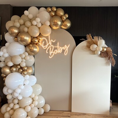 Woodland Baby Shower Balloon Arch Kit Woodland Themed Baby Shower ...