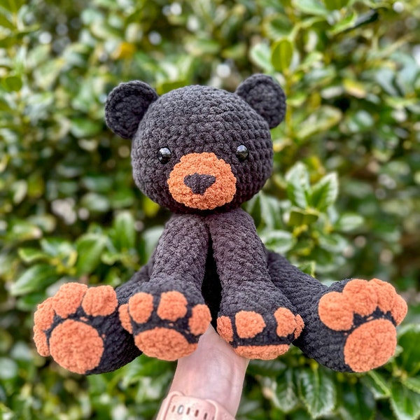 Brody the Bear Crochet PDF Pattern - Crochet Amigurumi Pattern - DIY ...