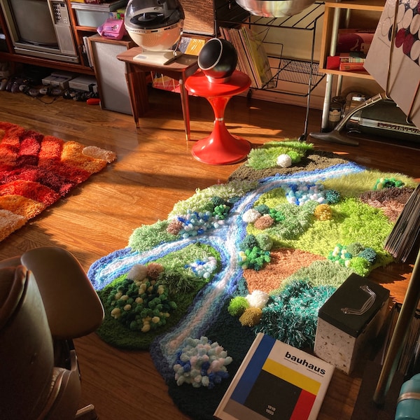 Moss Rugs .handmade Turfted Wool Rugs Carpets for Living Room/reading ...