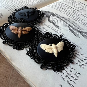 Vampire Cameo 5 Unset Cameos Vampire Bat Girl Lady Ivory on Hazy Dark ...