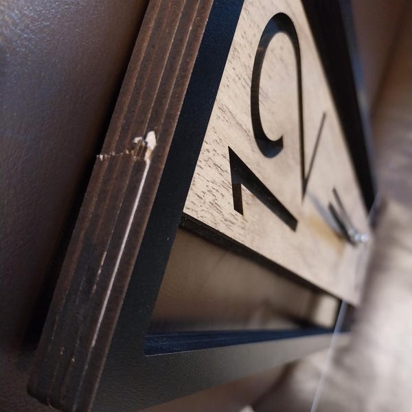 Wall Clock, 13 Inch Easy to Read Silent Non-ticking Colorful Battery ...