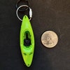 Whitewater Kayak Keychain - 5 Colors - Flexible Plastic PVC With ...