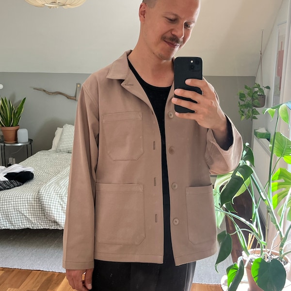 Chore Jacket PDF Sewing Pattern Sizes XS / S / M / L / XL - Etsy