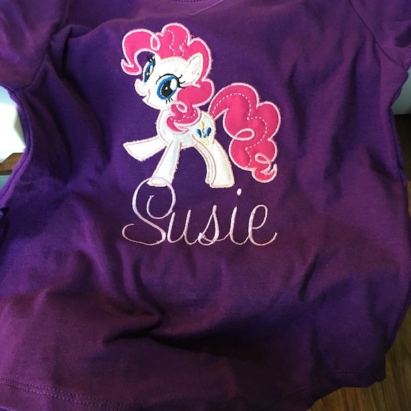 My Little Pony Machine Applique Design in 2 Sizes ---instant Download ...