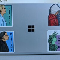 Individual Die Cut Persist Elizabeth Warren She Series Sticker - Etsy
