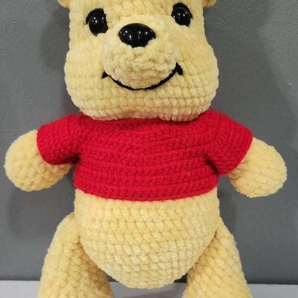 3 in 1 Winnie the Pooh, Piglet and Donkey Crochet Pattern, Winnie the ...