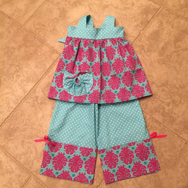 Girls Pants Pattern, PDF Sewing Pattern, Instant Download, Easy ...