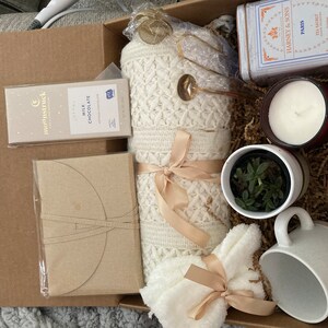 Sending Hugs Gift Box for Her, Sympathy Gift, Birthday Gift, Self-care ...