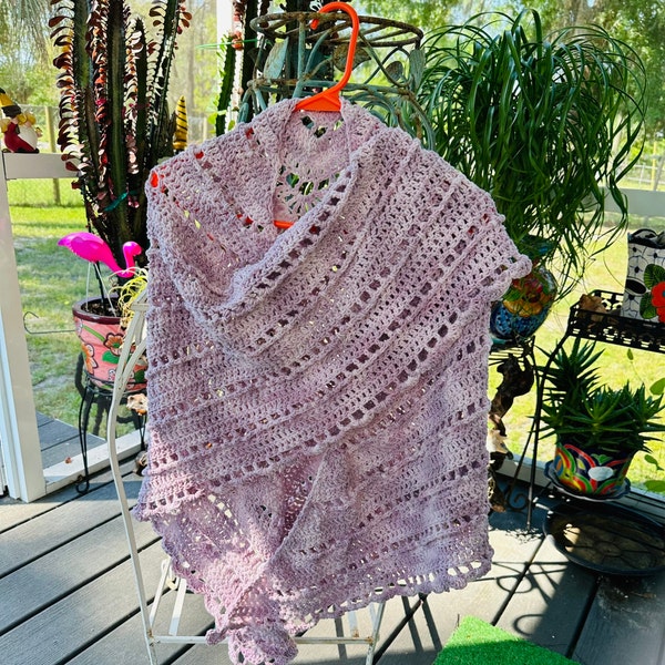 Crochet Twilight After Sunset Crochet Shawl Pattern DIGITAL DOWNLOAD ...