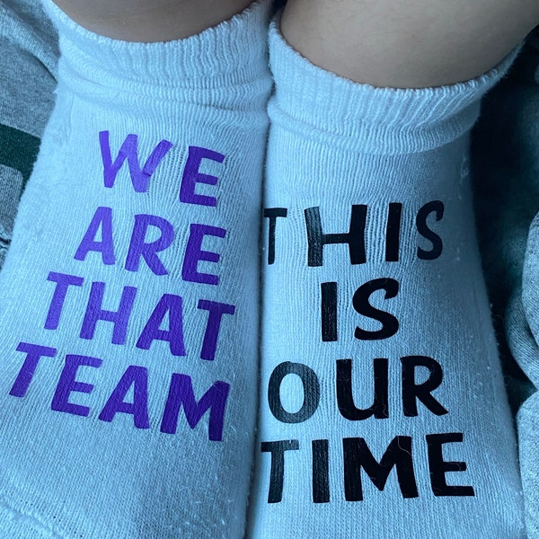 Cheerleading Socks / Good Luck Socks / Homecoming Gifts / Cheer Socks ...