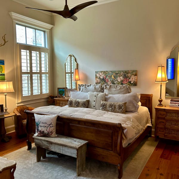 Vintage Birds and Flowers Wide Wall Art: Extra Large Panoramic ...