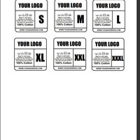9 Neck Label Templates, No Canva Needed Digital Download Post Create ...