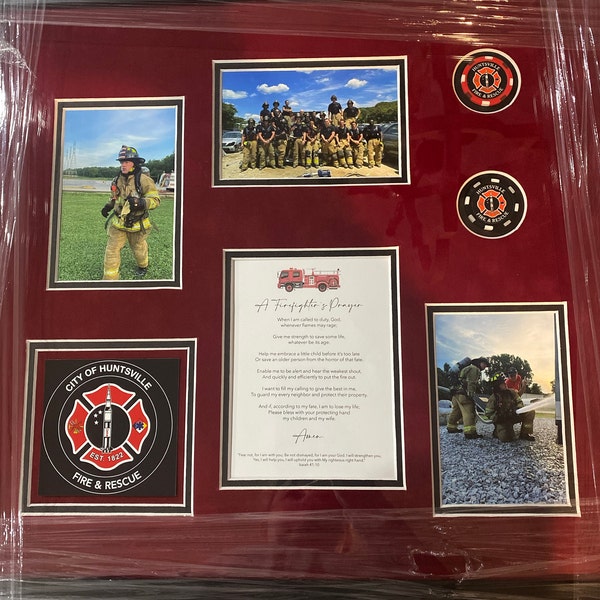 A Firefighter's Prayer - 2 | Christian | Bible | Fireman | Wall Art ...