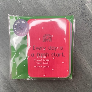 Mini Affirmation Cards Affirmations Planner Mental Health Affirmations ...