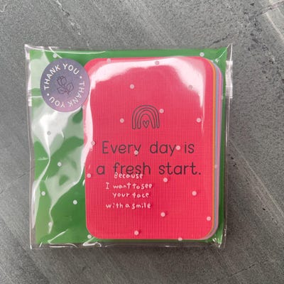 Mini Affirmation Cards Affirmations Planner Mental Health Affirmations ...