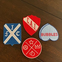 QR Rick Roll Patch Fully Embroidered, Never Gonna Give You up Video ...