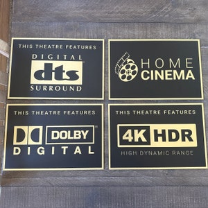 KEF Home Theater Sign - Etsy