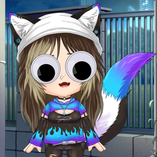 Vtuber / Pngtuber FISH BOWL | Funny Stream Overlay/assets | Veadotube ...