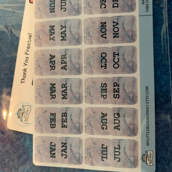 Foldable Spiral Notebook Sticker Foldable Planner Sticker, Functional ...