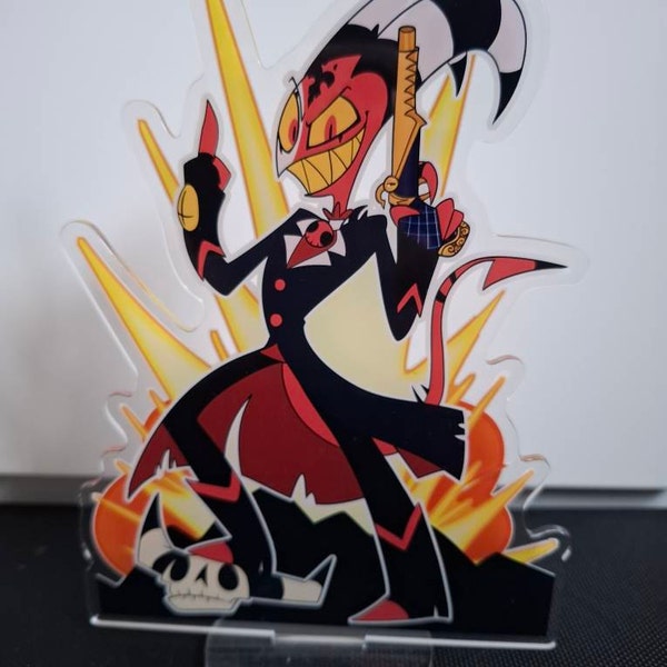 Helluva Boss Loona and Octavia Acrylic Standee - Fanart - Etsy