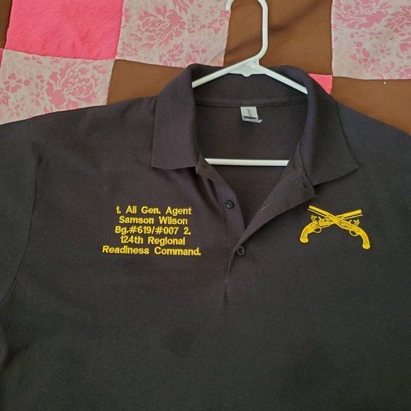 US Army CID Polo Shirt New Design Criminal Investigation Division - Etsy