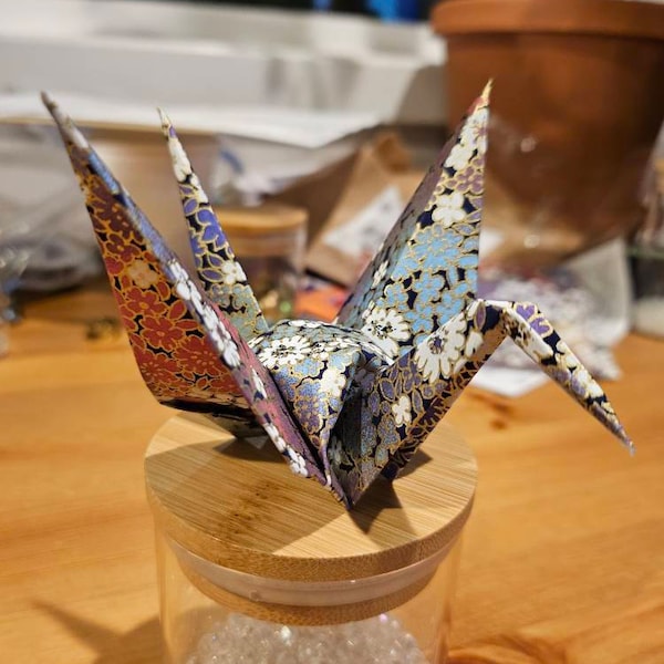 Origami yuzen Washi chiyogami silk Screen Paper craft Paper various ...