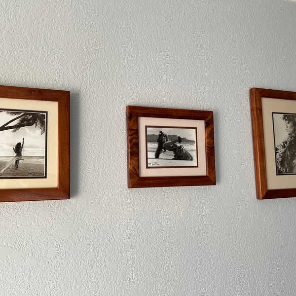 Solid Hawaiian Koa Wood Picture Frames - Etsy