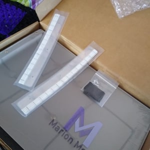 Pure White Frosted Clear 11x17 Portfolio Book Case 11X17 Landscape ...