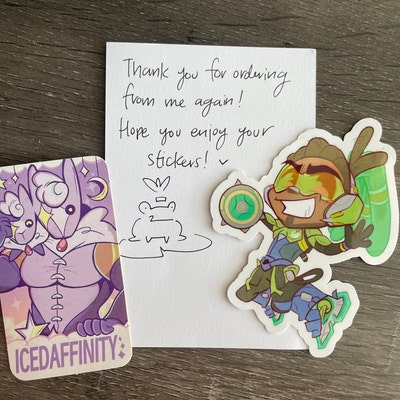 Overwatch Support Stickers // OW2 - Etsy