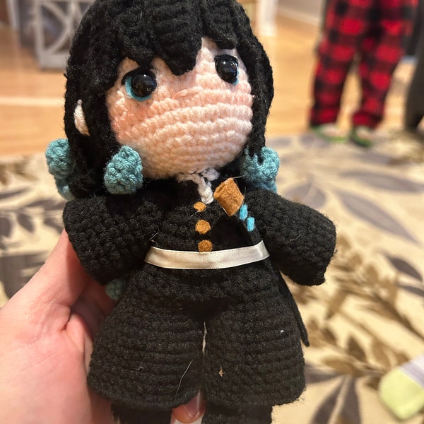 Fanmade Custom Anime Manga Crochet Doll Amigurumi, Anime Plush, Anime ...