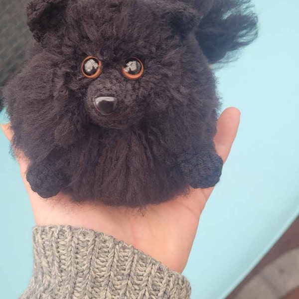Pomeranian Dog Crochet Pattern - Etsy